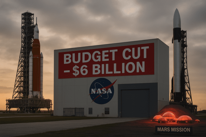 Trump plans massive $6 billion NASA cut, redirects $1 billion to Mars ...