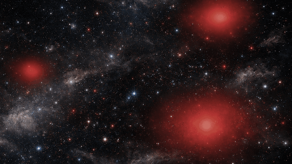 Scientists mistook mysterious red dots for early galaxies — they were ...